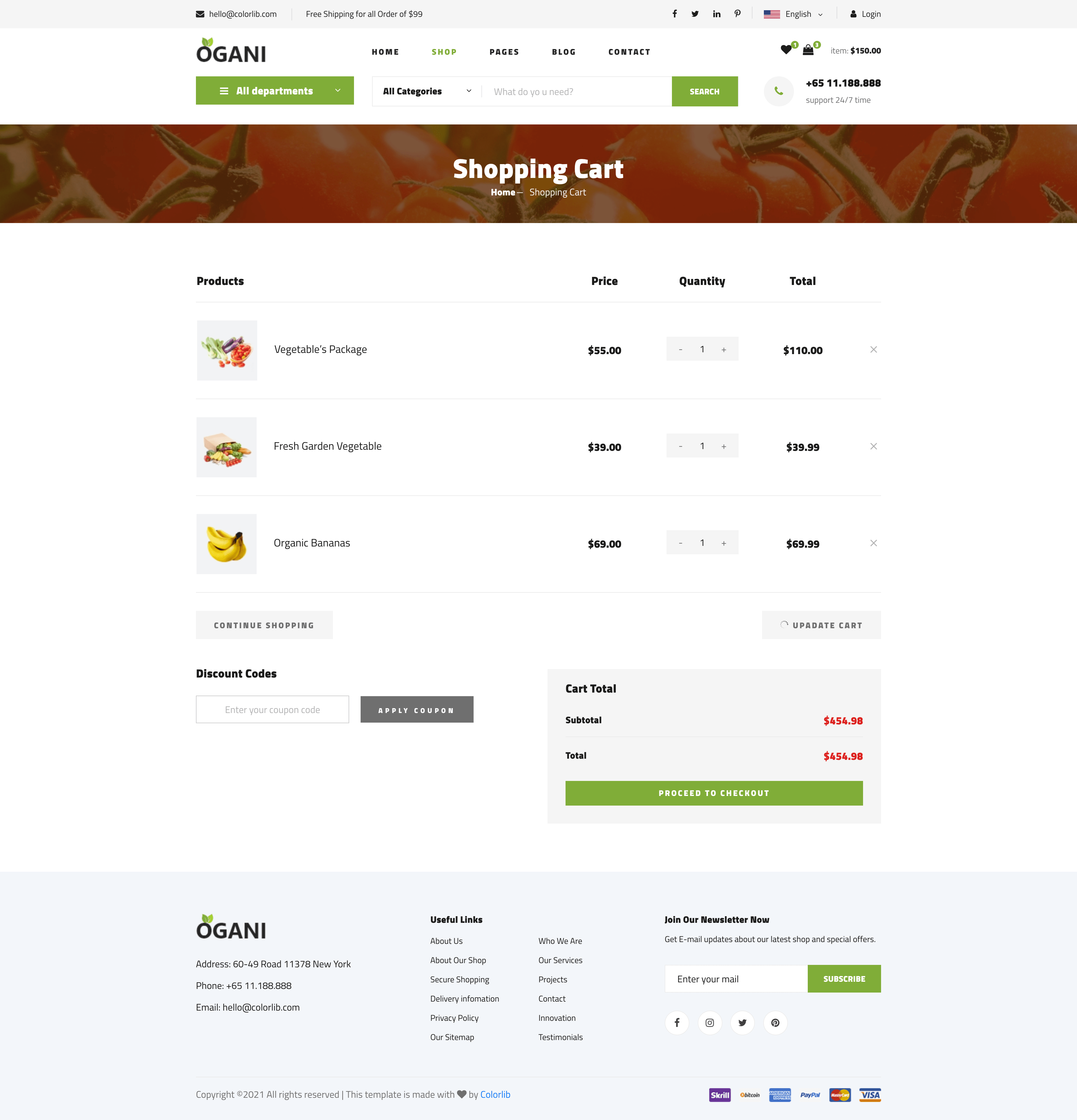 [Chia sẻ] Tempate bán hoa quả html css js bootstrap 4 - 123code.net